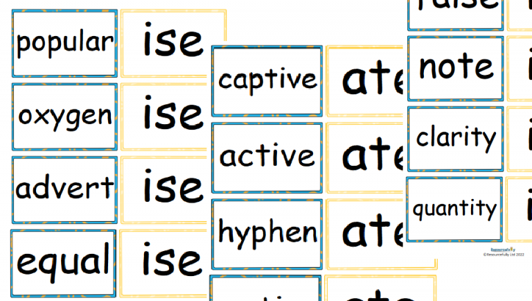 Spelling – UKS2 Creating Verbs by Adding Suffixes Bundle - Resourcefully