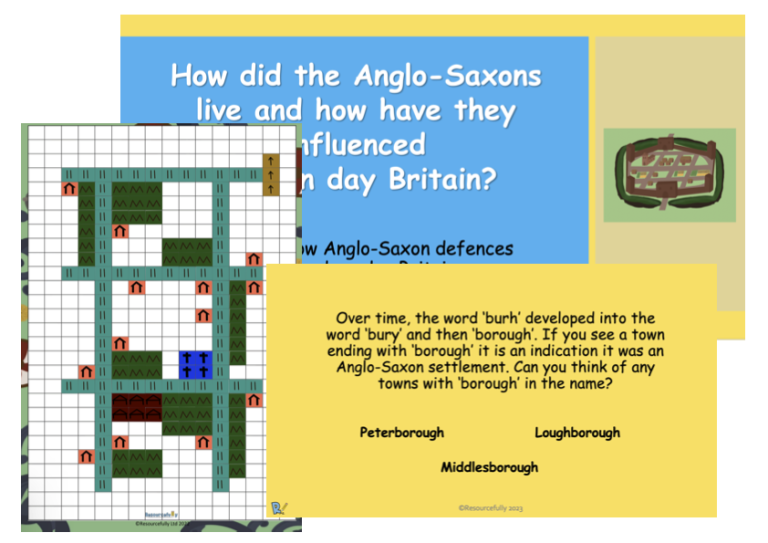 Anglo-Saxon Defences Lesson - Resourcefully