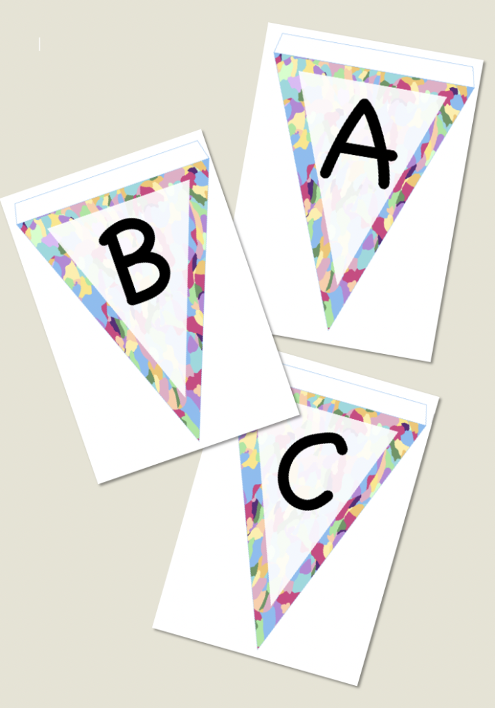 FREE Colourful Alphabet Bunting - Resourcefully