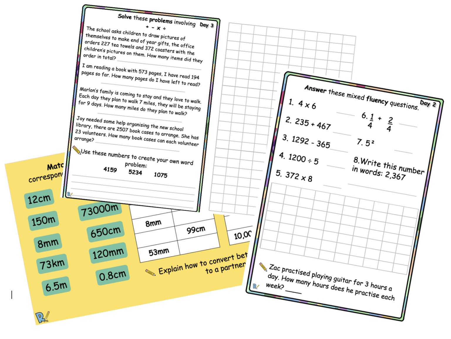 Year 5 Morning Work Whole Year Resourcefully